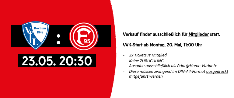 Offizieller Ticketshop - Fortuna Düsseldorf 1895 e.V.